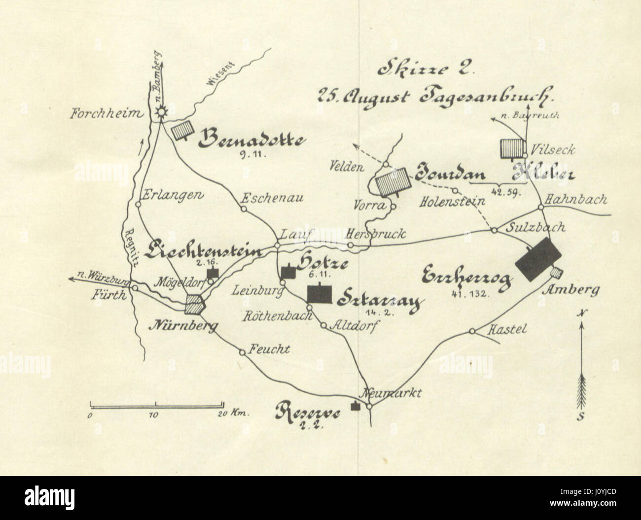 'Amberg und Würzburg, 1796' focuses on the events of 1796 in the cities ...