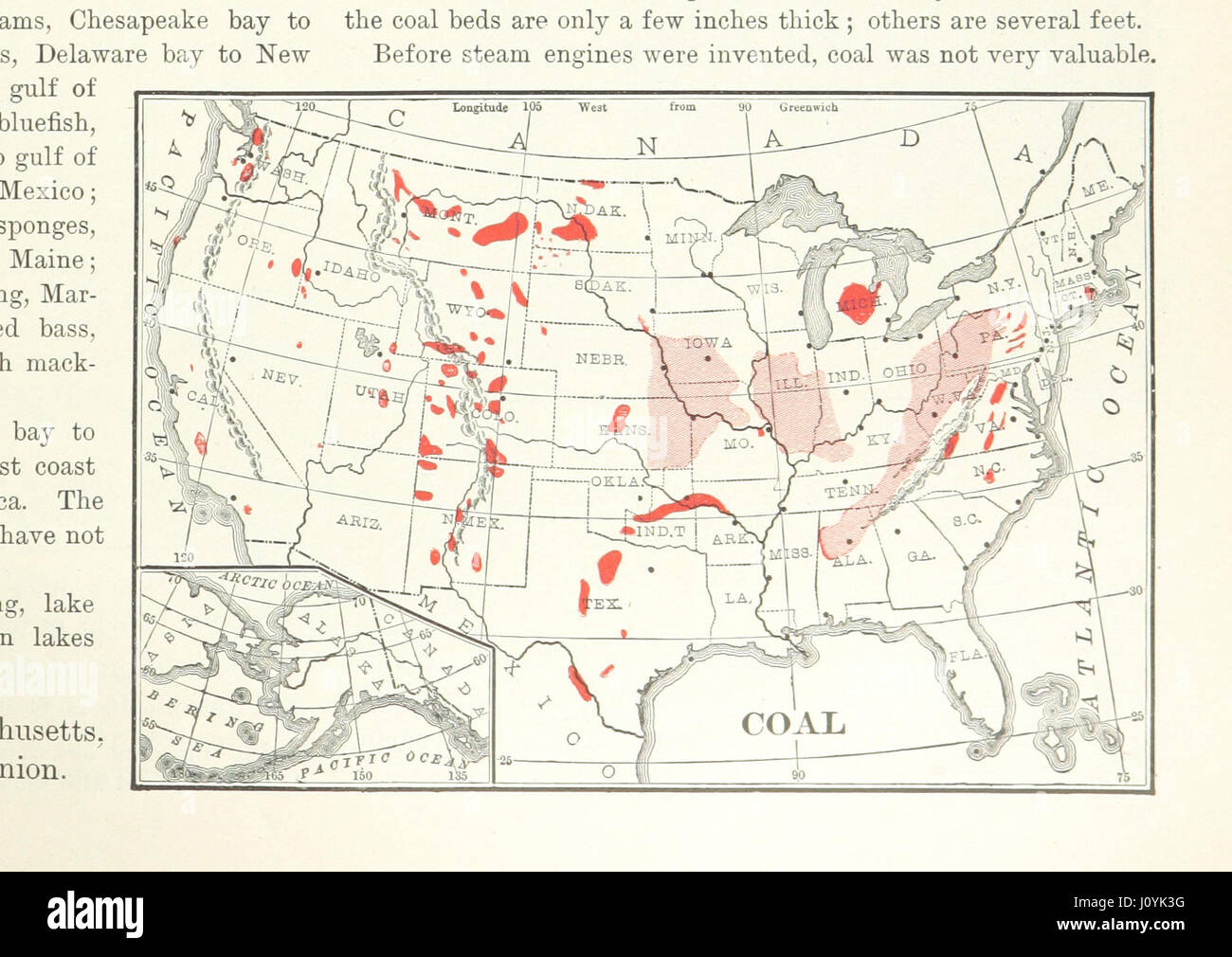 This image from *Advanced Geography* depicts a detailed representation ...