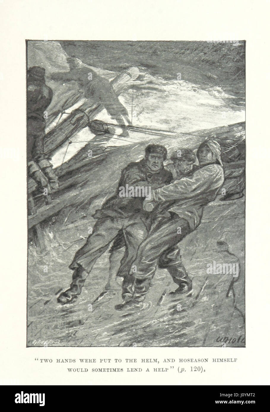 'Kidnapped' is a novel illustrated by W. B. Hole, following the ...