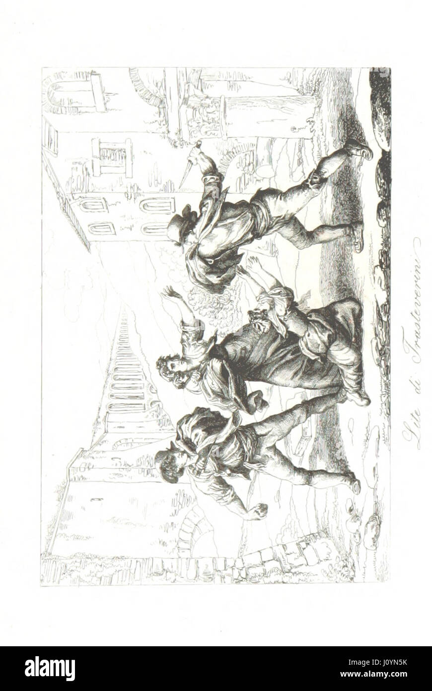 A collection of 100 illustrations depicting Italy and its people, drawn ...
