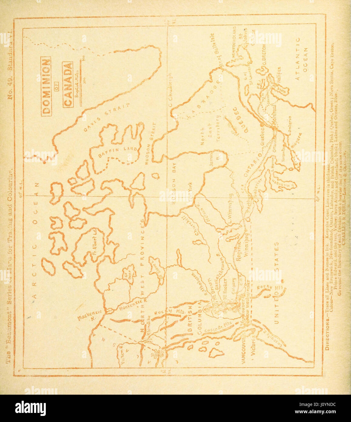 This image from 'The Beaumont Geography and Map Tracing Book ...