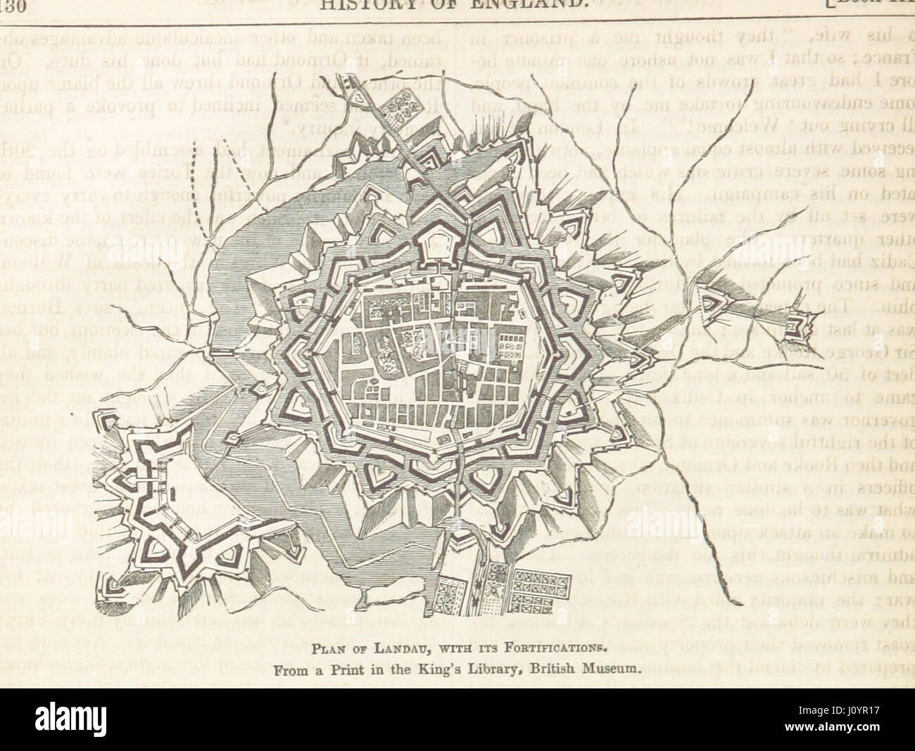 This pictorial history of England details both the history of the ...
