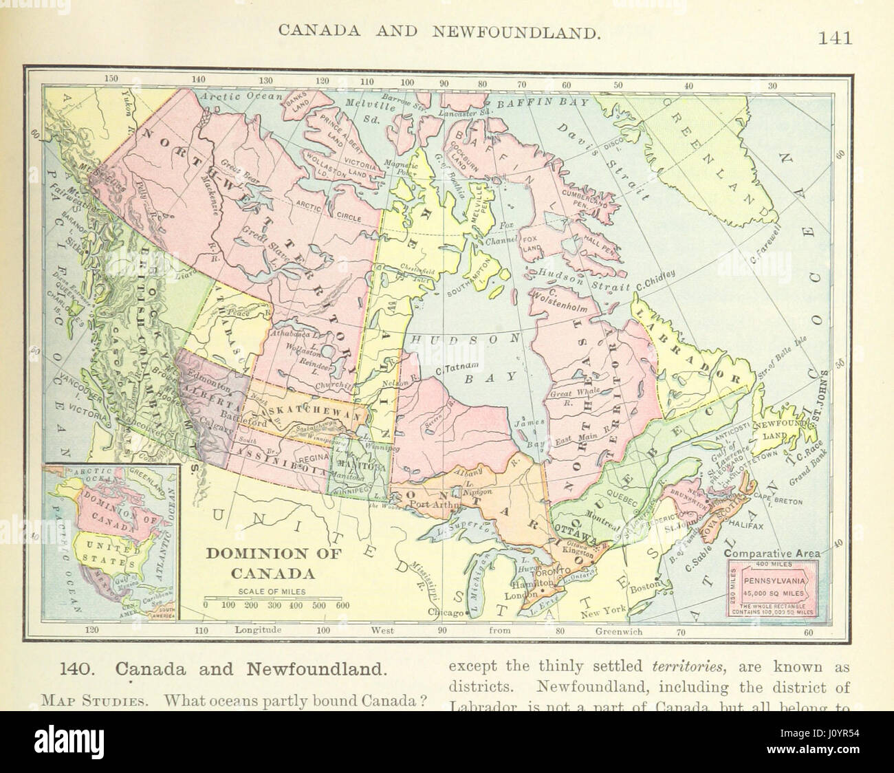 Elements of Geography. [With illustrations.] Stock Photo - Alamy