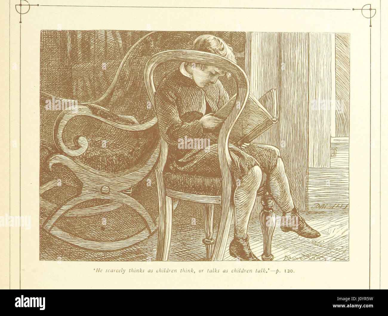 An image from 'Golden Thoughts from Golden Fountains,' a work filled ...