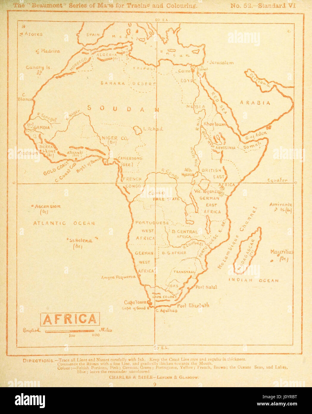 This image from 'The Beaumont Geography and Map Tracing Book' provides ...
