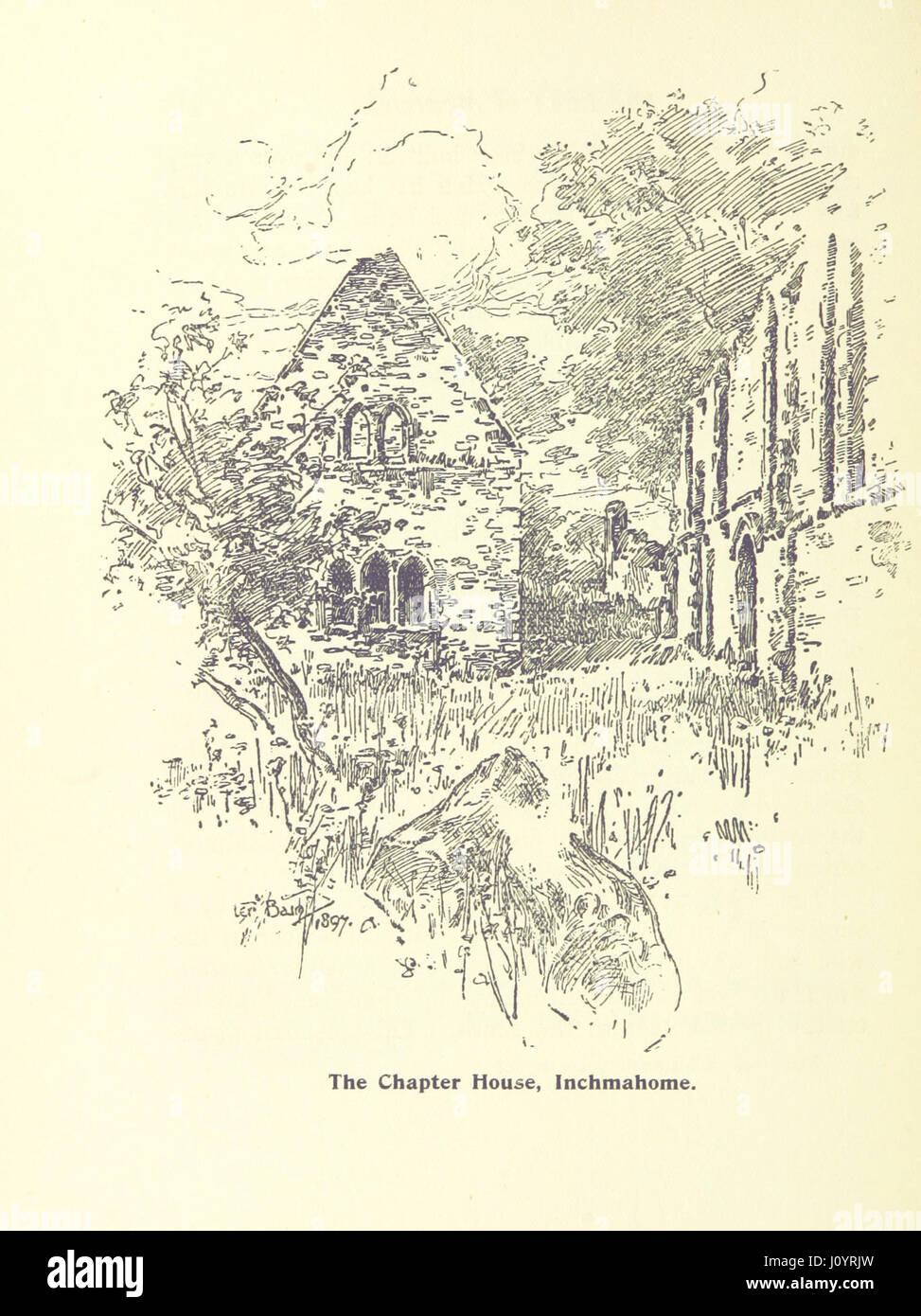 The Lake of Menteith, located in central Scotland, is noted for its ...