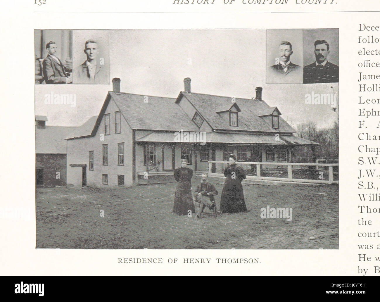 This comprehensive history of Compton County and its surrounding areas ...