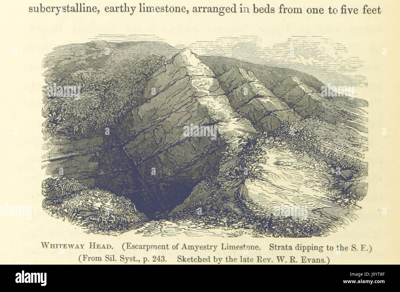 The title refers to the Silurian period, a geological time marked by ...