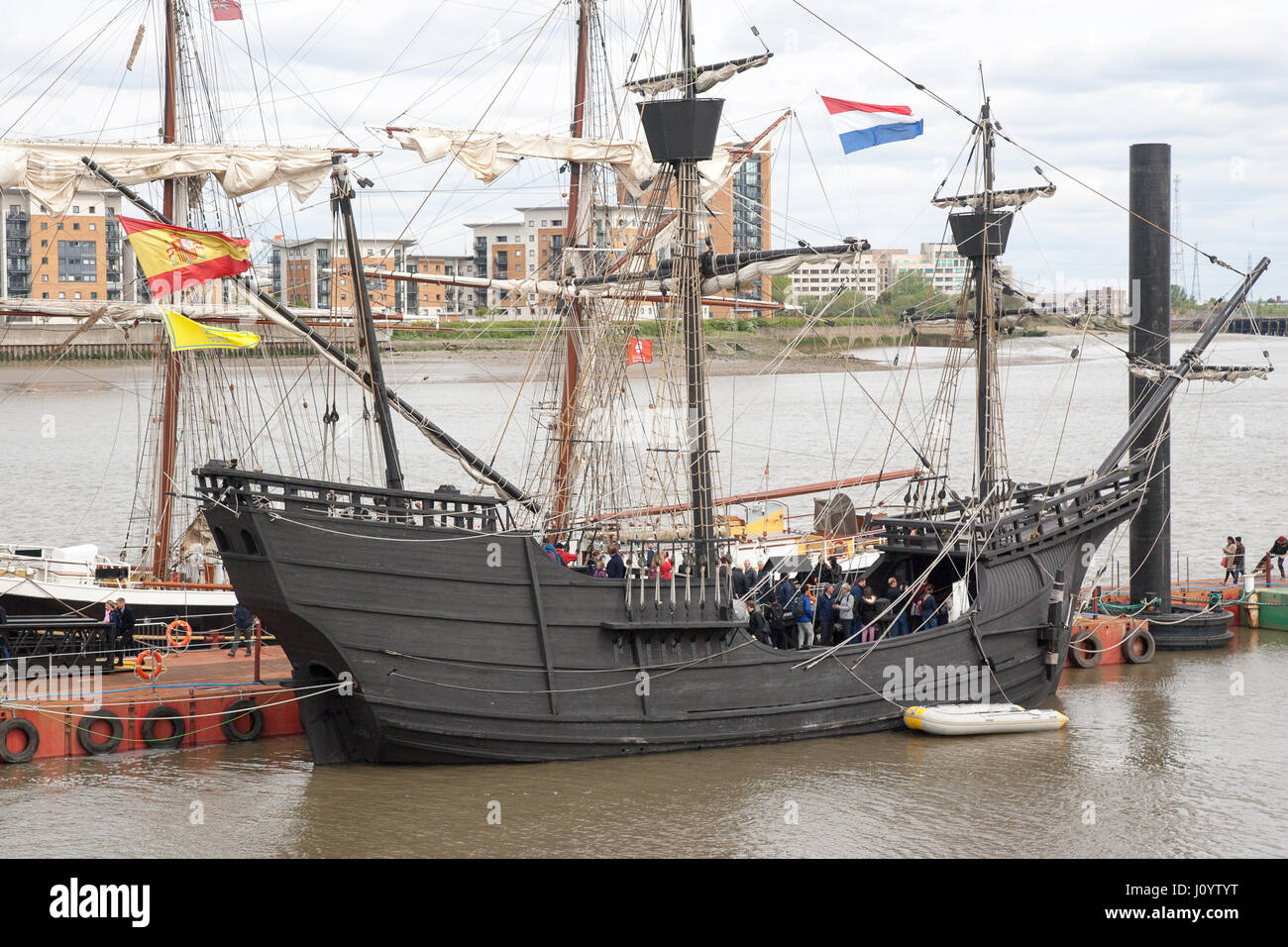 Tall ships display Woolwich Stock Photo - Alamy