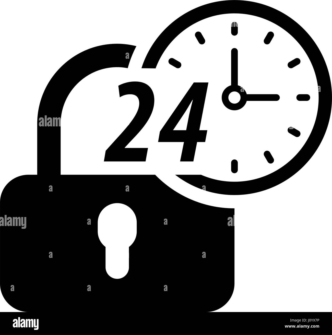 24 hour access Stock Vector Images - Alamy