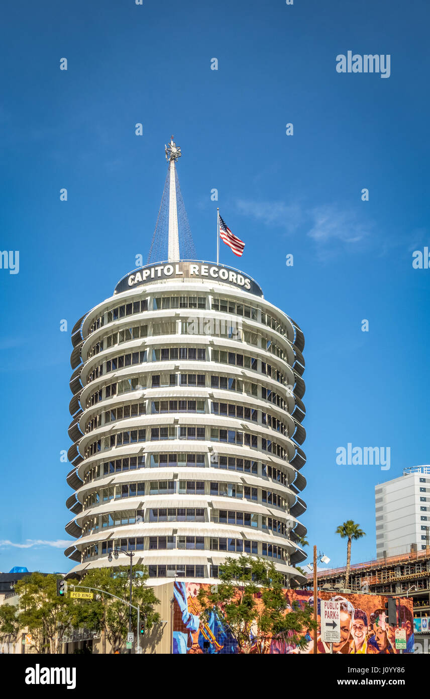 Capitol record building hi-res stock photography and images - Alamy
