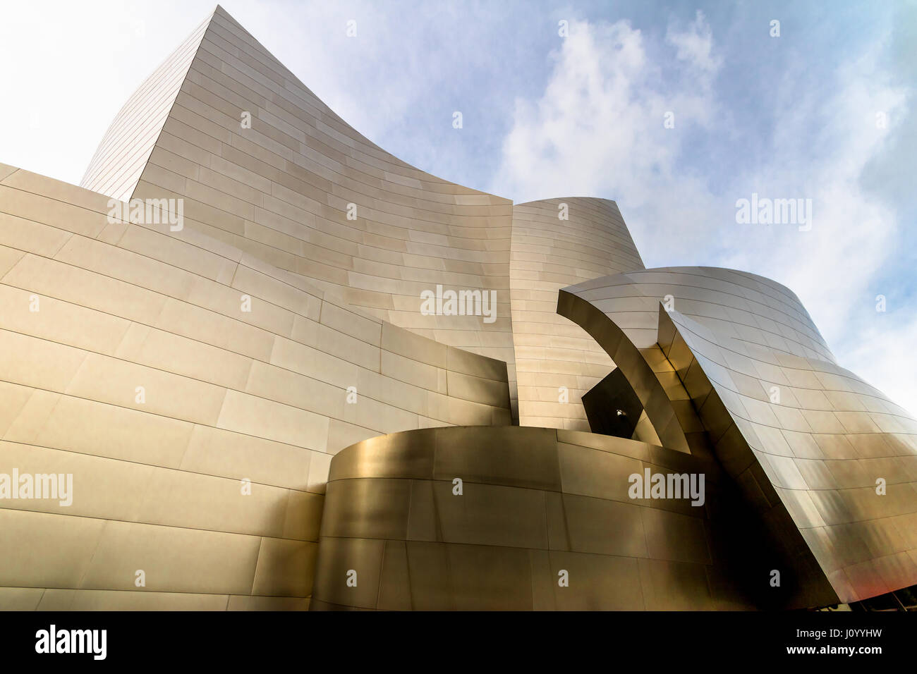 The Walt Disney Concert Hall - Los Angeles, California, USA Stock Photo ...