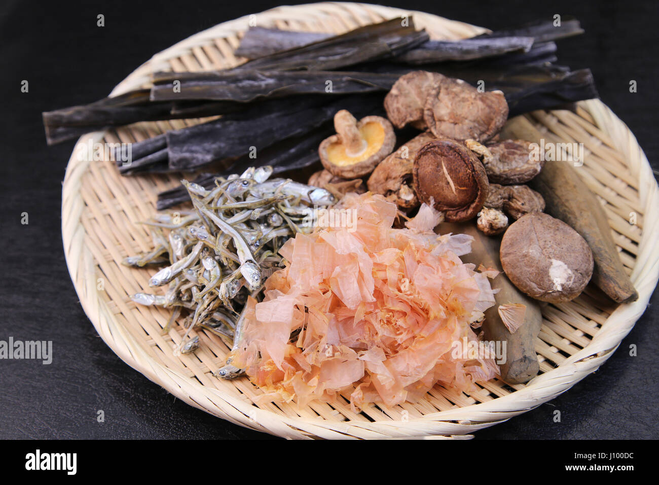 Ingredients of Dashi Stock Photo - Alamy