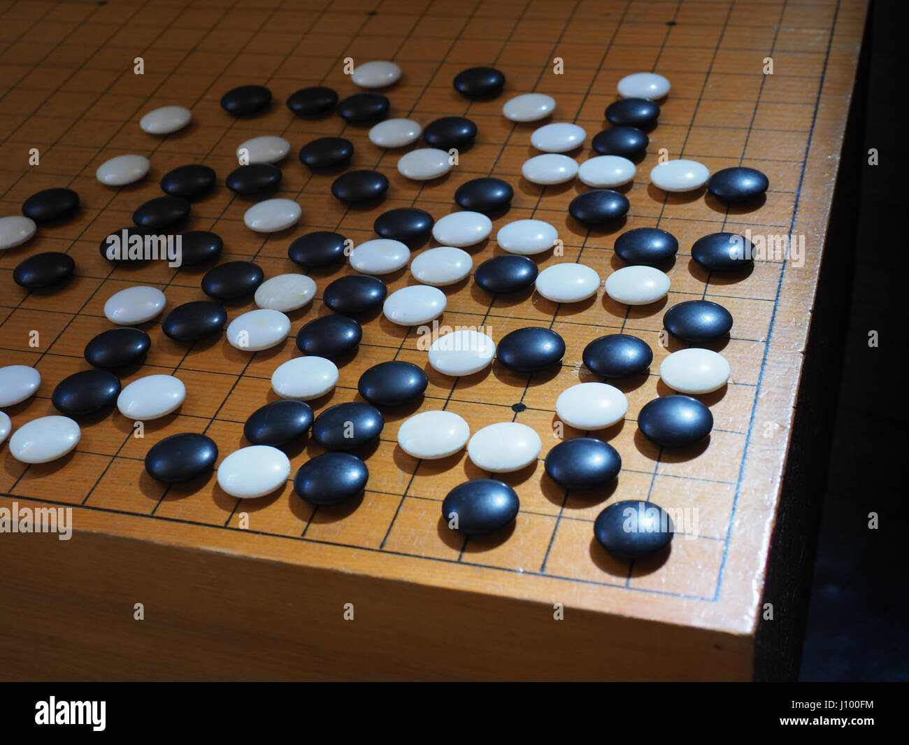 Game of Go Stock Photo - Alamy