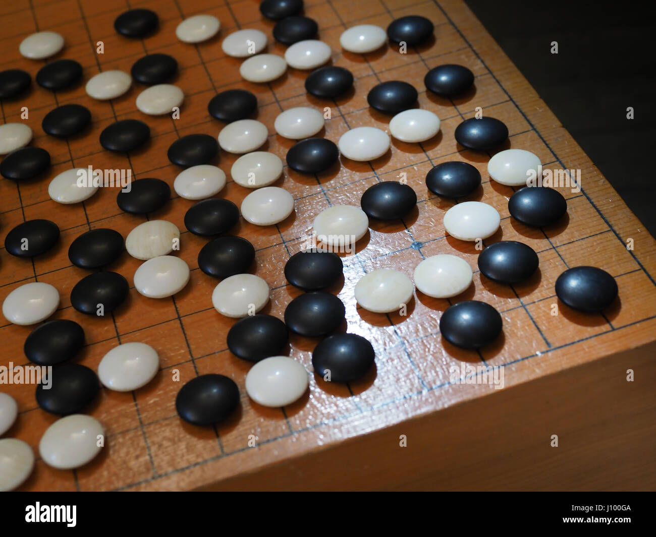Game of Go Stock Photo - Alamy