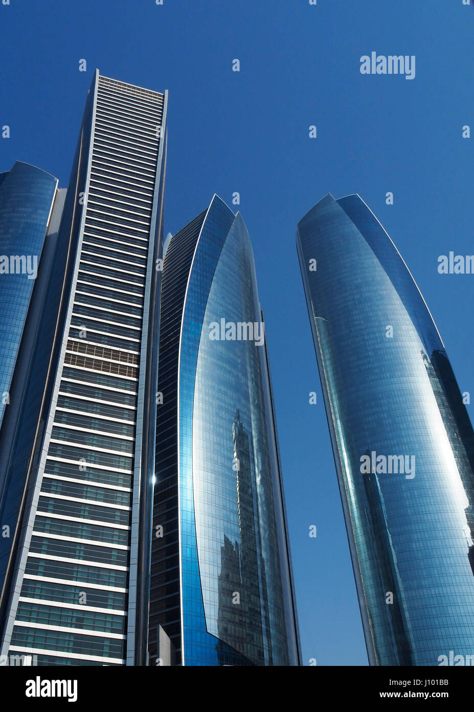 Etihad Towers, a luxury five-tower complex overlooking Arabian Gulf in ...