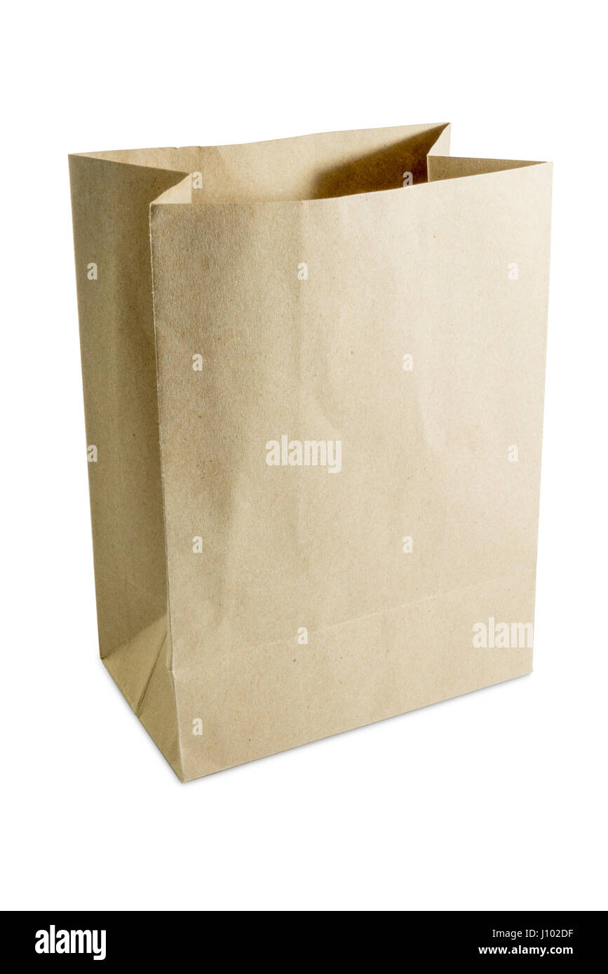 Brown paper bag Stock Photo - Alamy