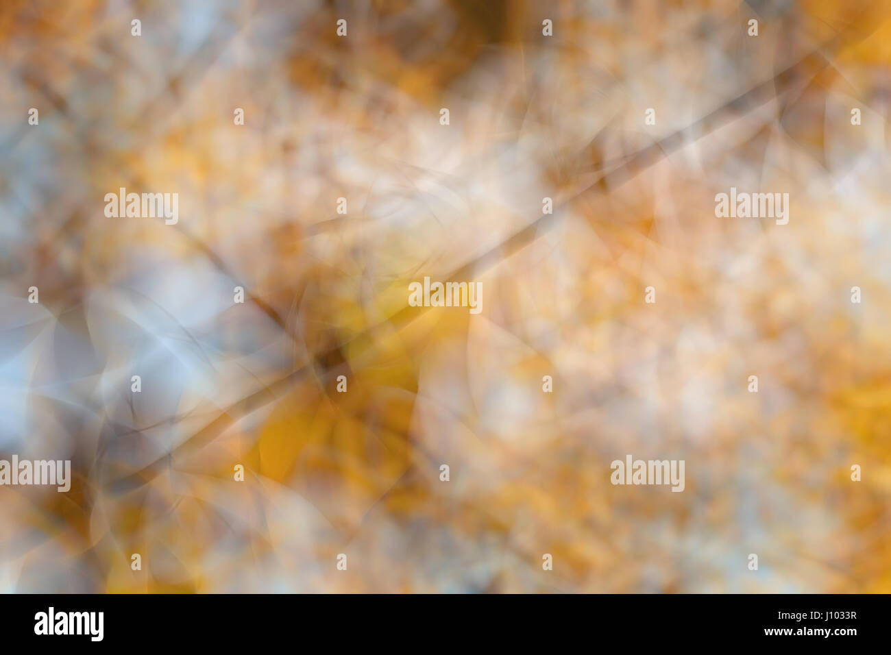Orange abstract background blurred round objects Stock Photo - Alamy