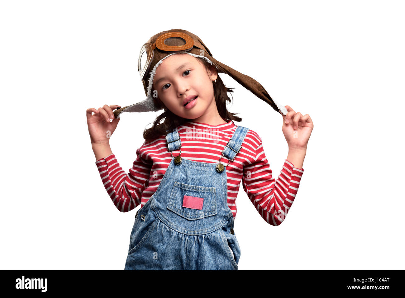 Female asian pilot hi-res stock photography and images - Alamy