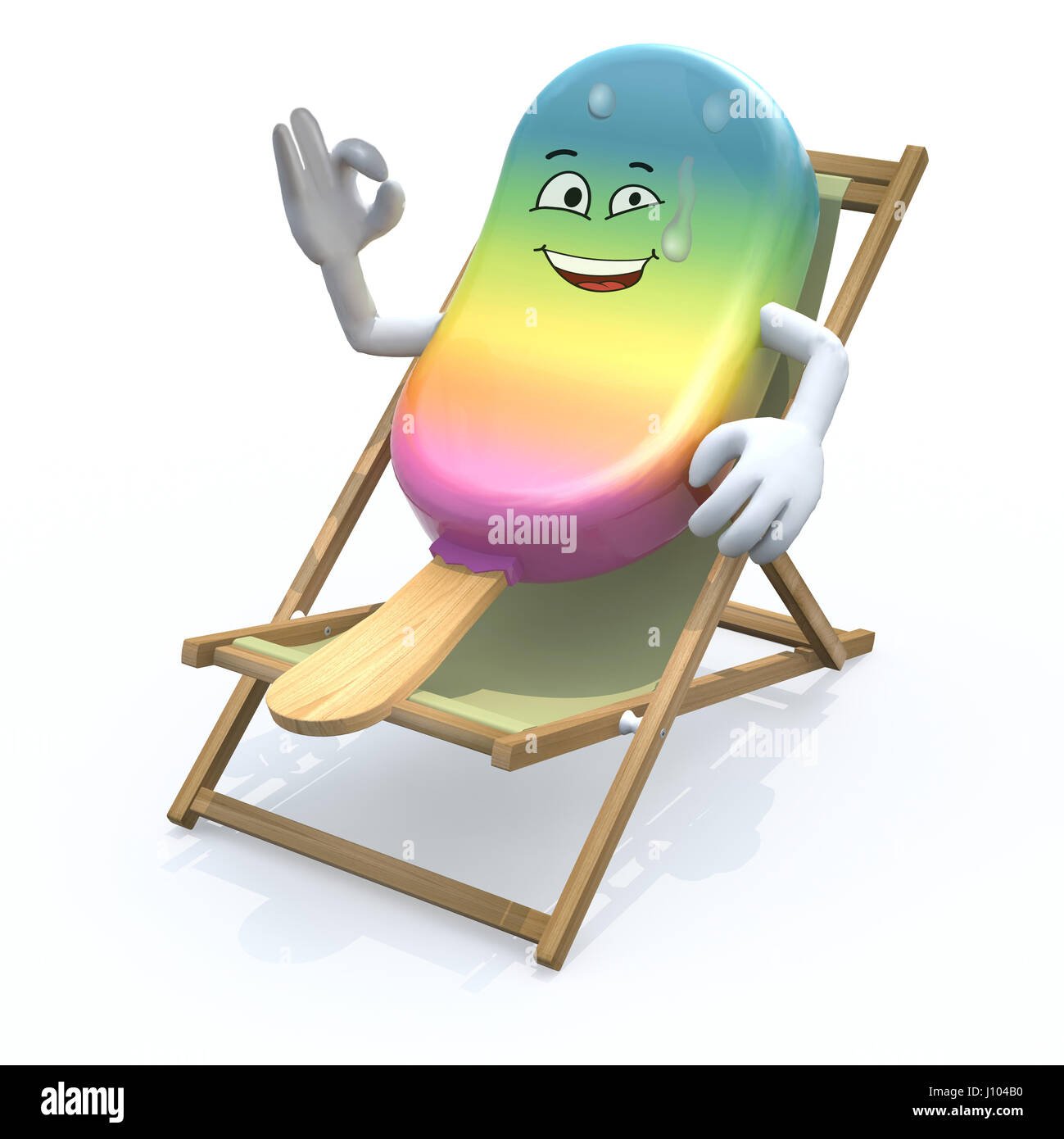 Ice chair cartoon hi-res stock photography and images - Alamy