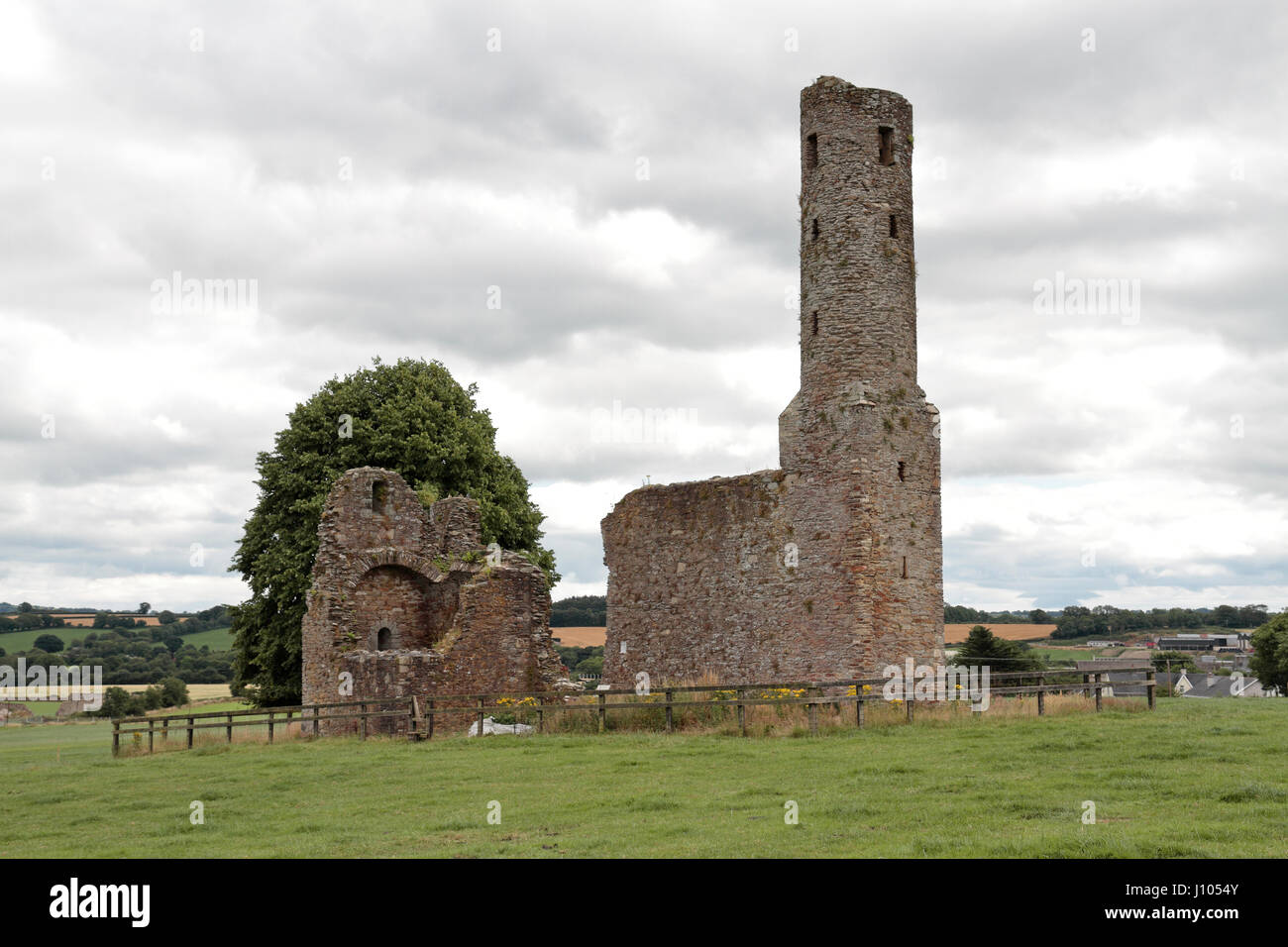 St. Mary’s Augustinian Abbey in Ferns, County Wexford, Ireland (Eire ...