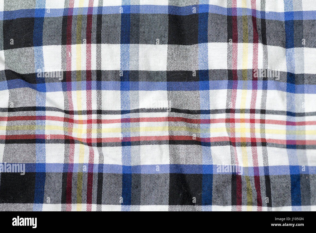 close - up check shirt fabric pattern and background Stock Photo - Alamy
