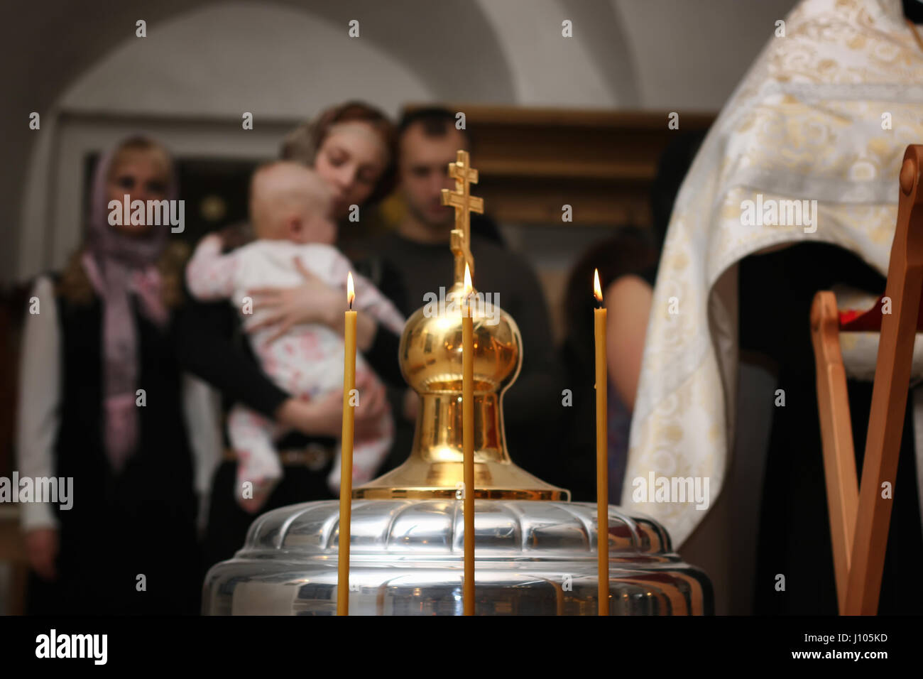 candles fire on ceremony of Epiphany Stock Photo - Alamy