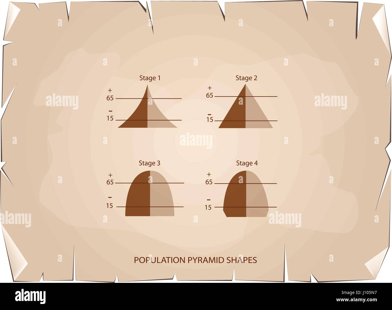 Population pyramid graph hi-res stock photography and images - Alamy