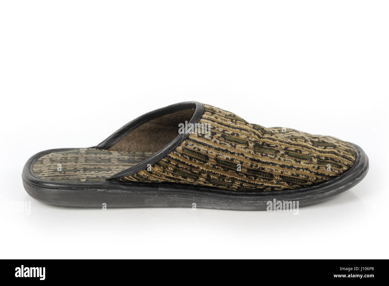 Slipper isolated on white background Stock Photo - Alamy