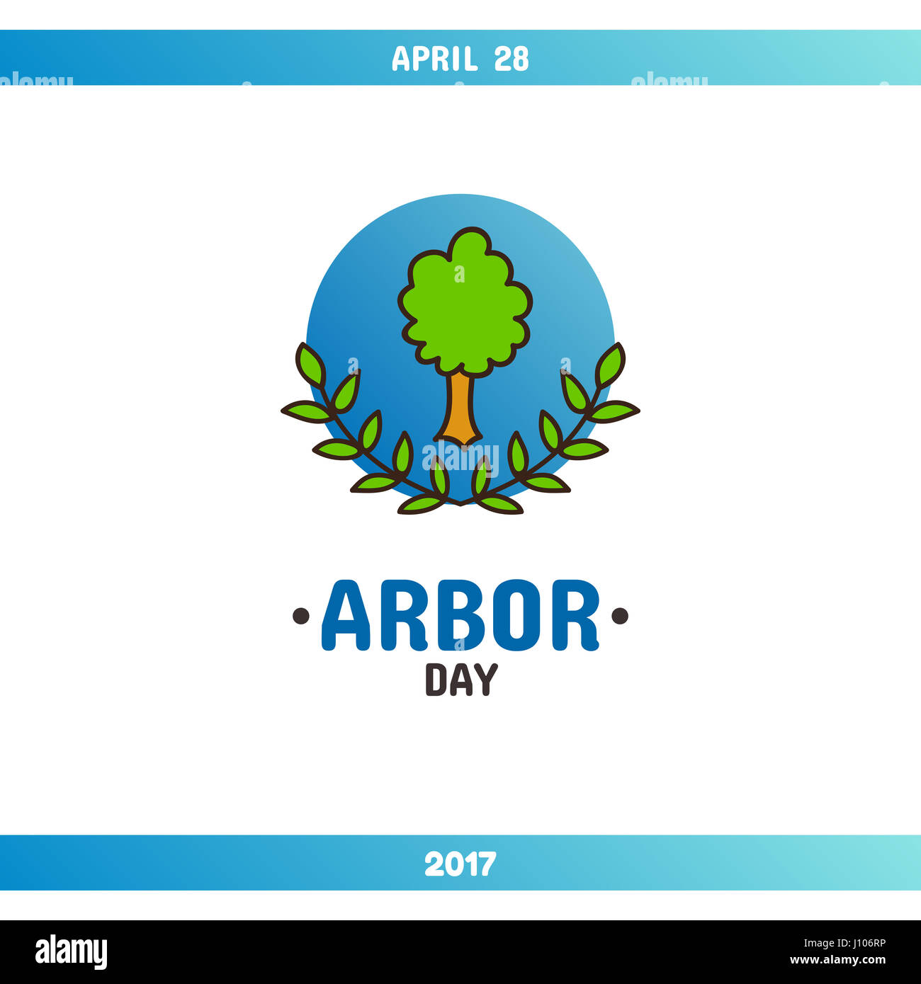 Tree of peace banner Cut Out Stock Images & Pictures - Alamy