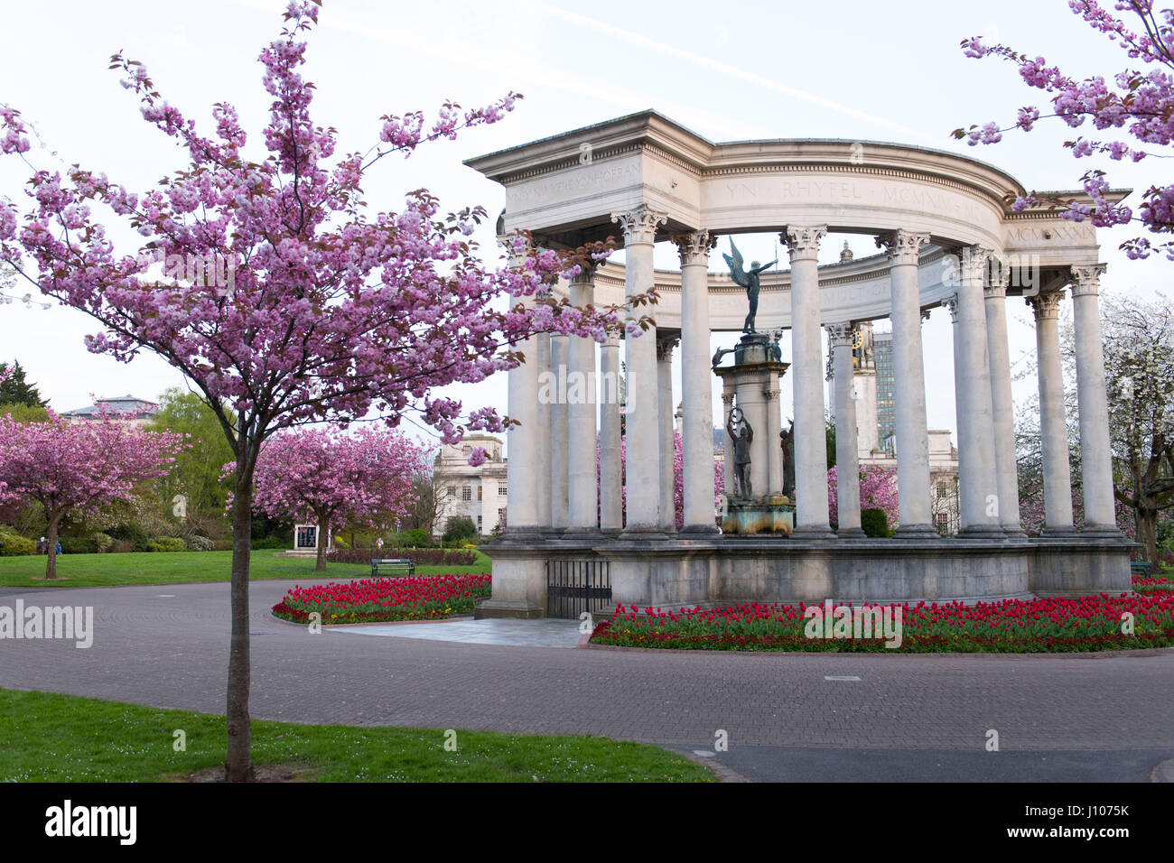 Alexandra gardens in cathays park hi-res stock photography and images ...