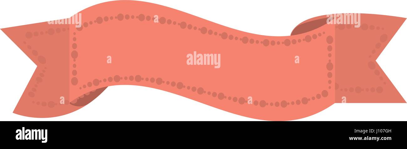 ribbon banner decoration icon Stock Vector Image & Art - Alamy