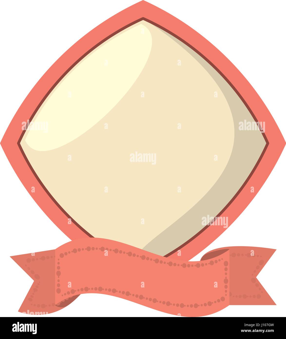 label ribbon decoration template Stock Vector Image & Art - Alamy