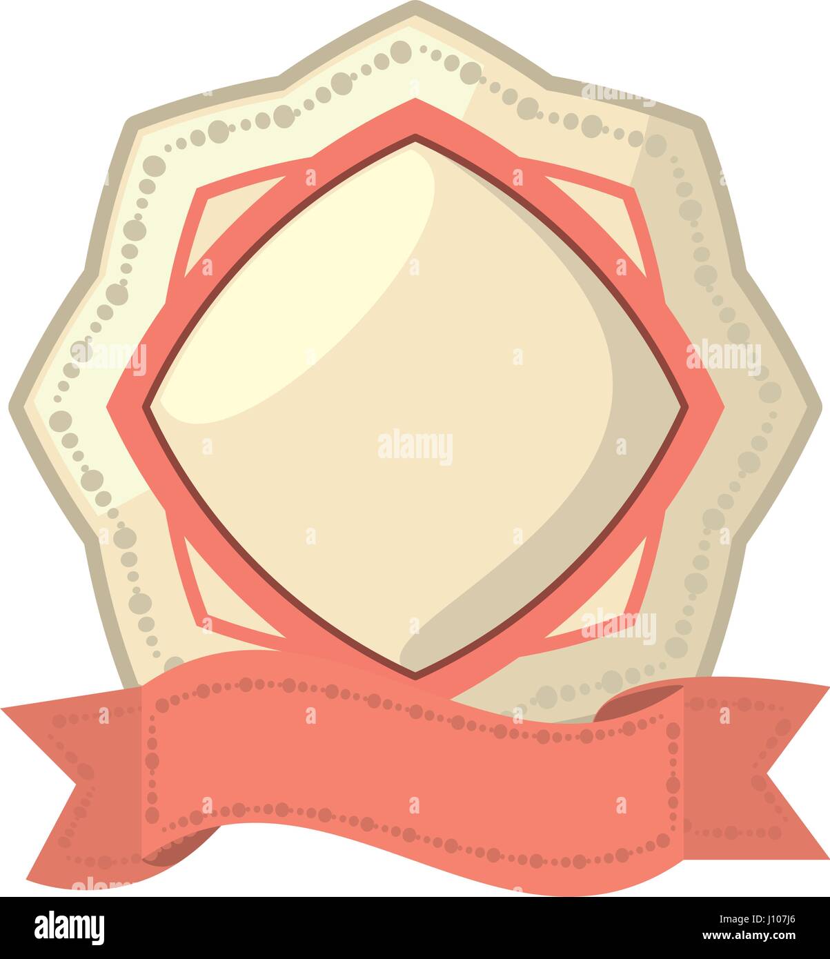 label ribbon decoration template Stock Vector Image & Art - Alamy
