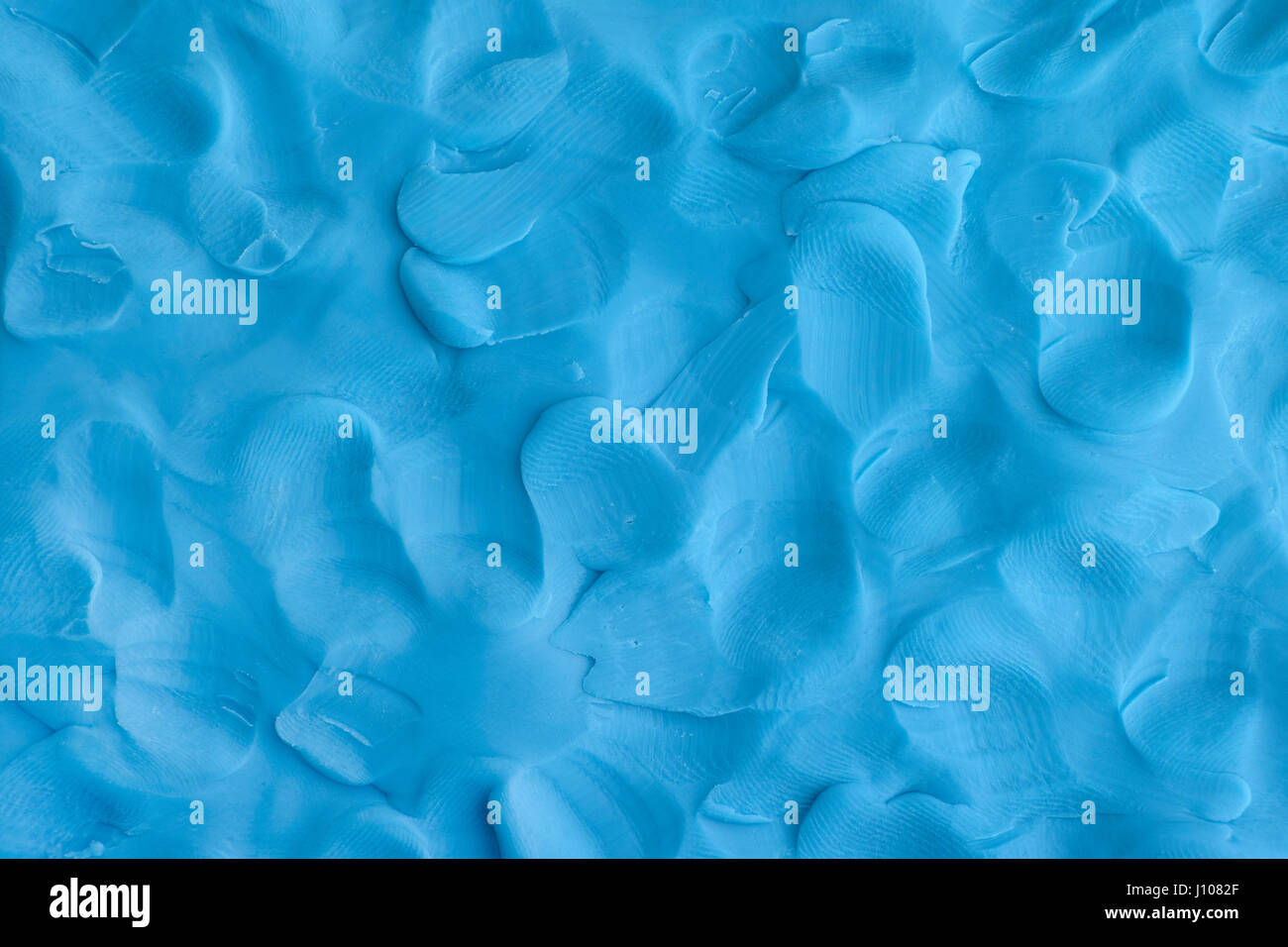 Play clay blue background texture. Close up Stock Photo - Alamy