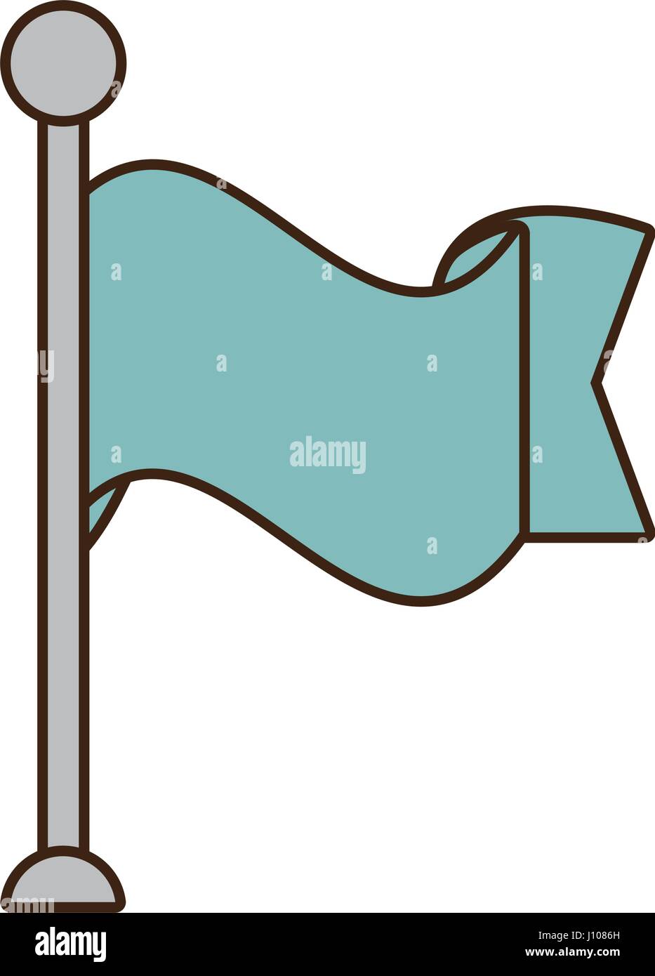 flag ribbon banner message blank Stock Vector Image & Art - Alamy