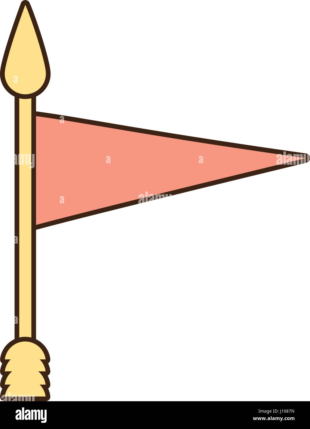 flag ribbon banner message blank Stock Vector Image & Art - Alamy