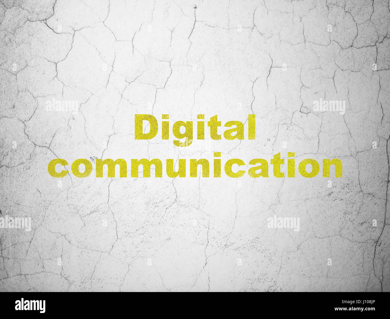 Data concept: Digital Communication on wall background Stock Photo - Alamy