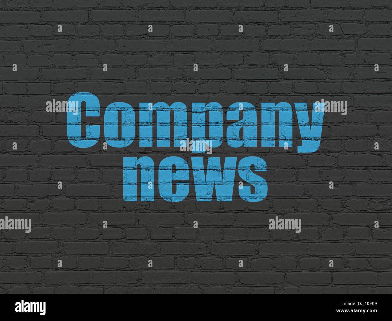 News concept: Company News on wall background Stock Photo - Alamy