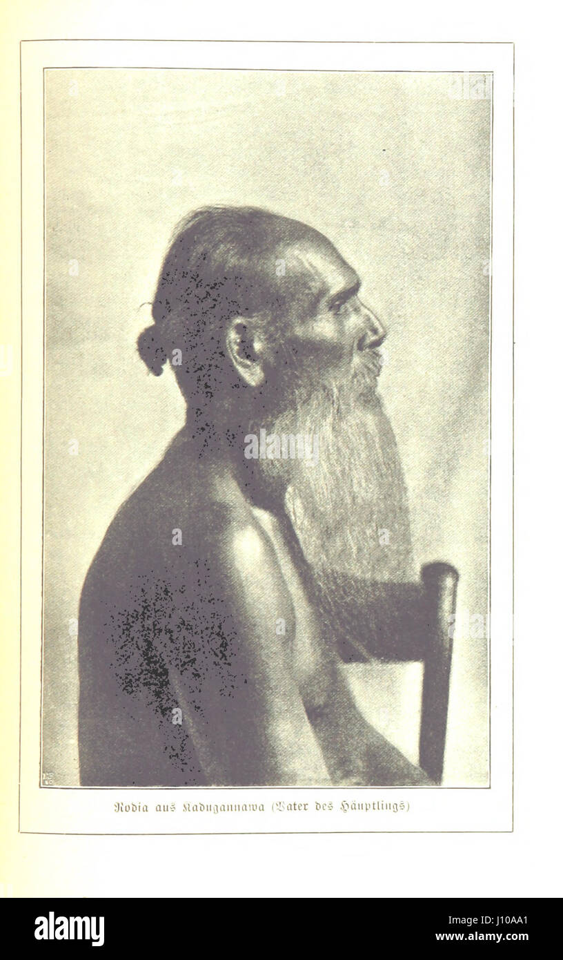 Ceylon ... Mit 39 Bildern und 1 Karte. 8. Tausend Stock Photo - Alamy