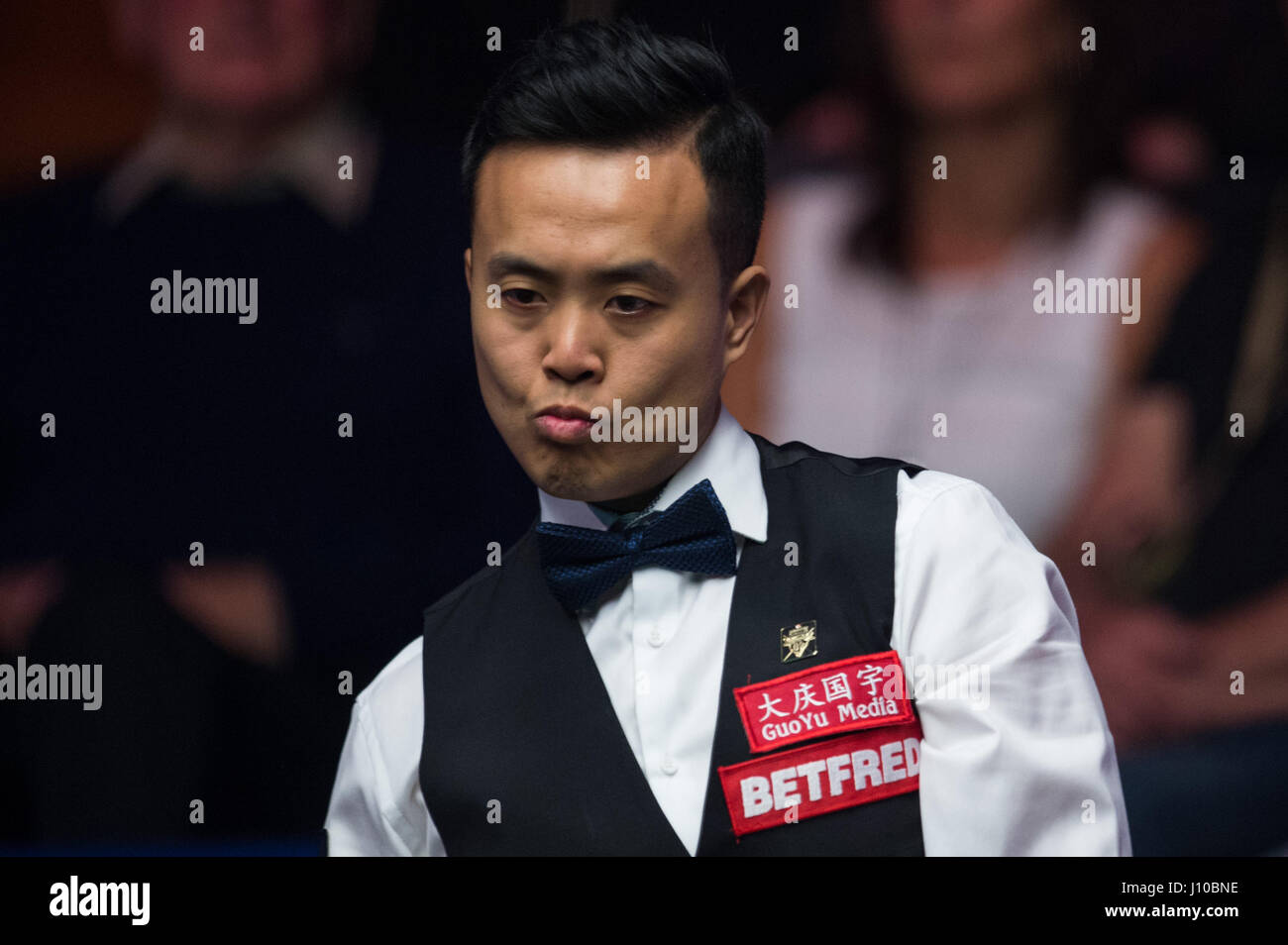 Sheffield. 16th Apr, 2017. Marco Fu of Hong Kong of China competes ...