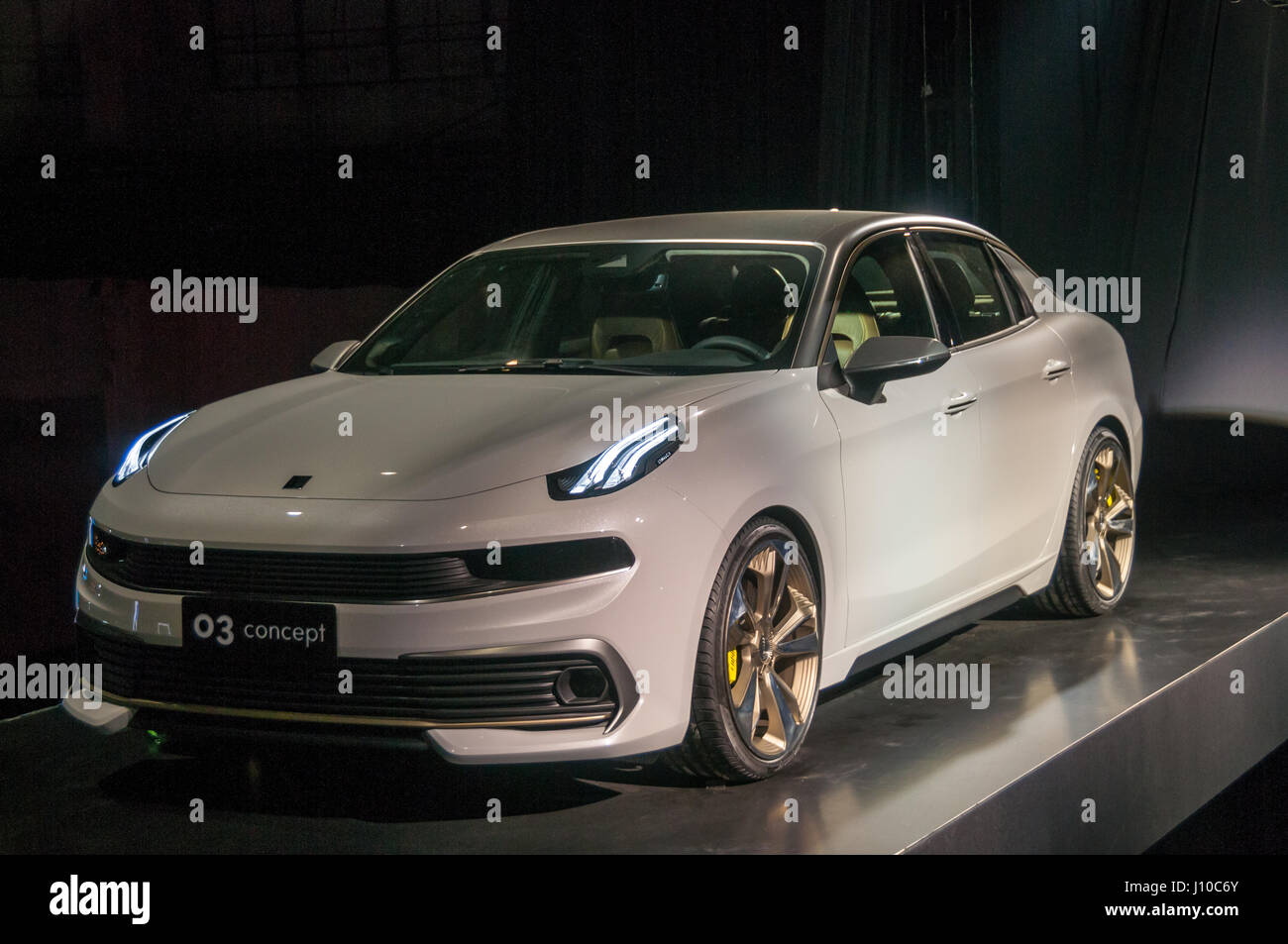 The car unveiling hi-res stock photography and images - Alamy