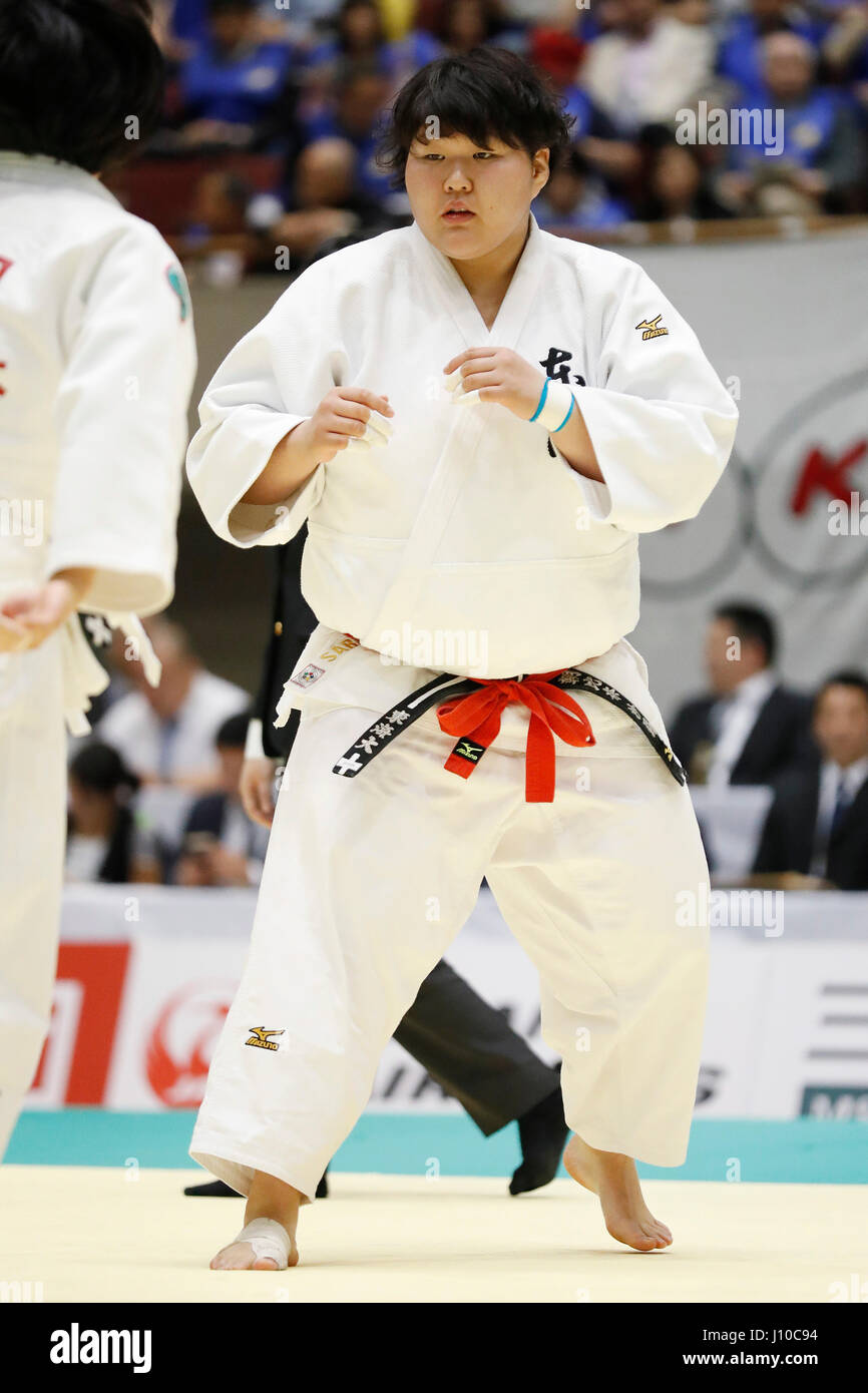 Yokohama Bunka Cultural Gymnasium, Kanagawa, Japan. 16th Apr, 2017. Sara Asahina, APRIL 16, 2017 ...