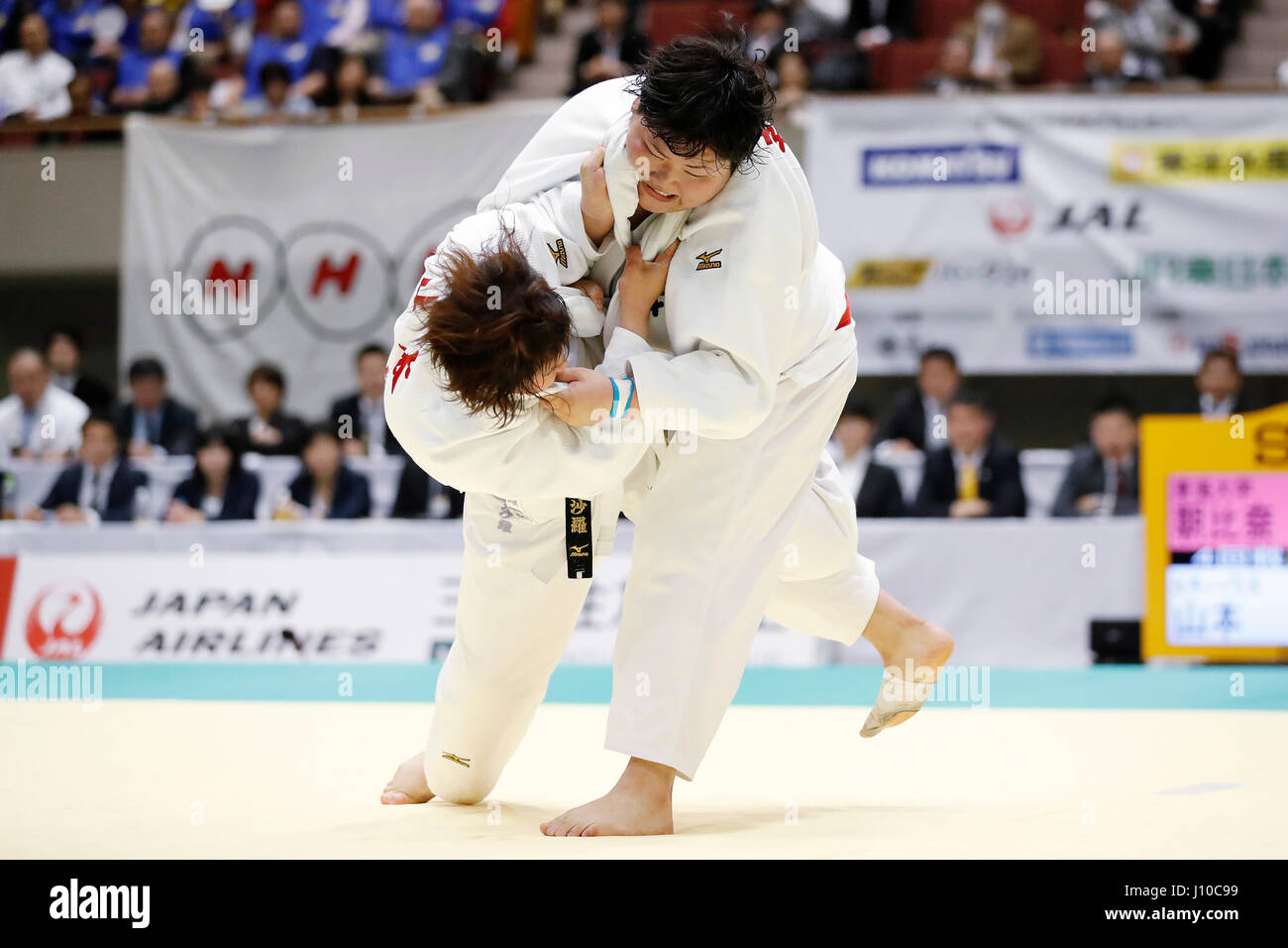 Yokohama Bunka Cultural Gymnasium, Kanagawa, Japan. 16th Apr, 2017. Sara Asahina, APRIL 16, 2017 ...