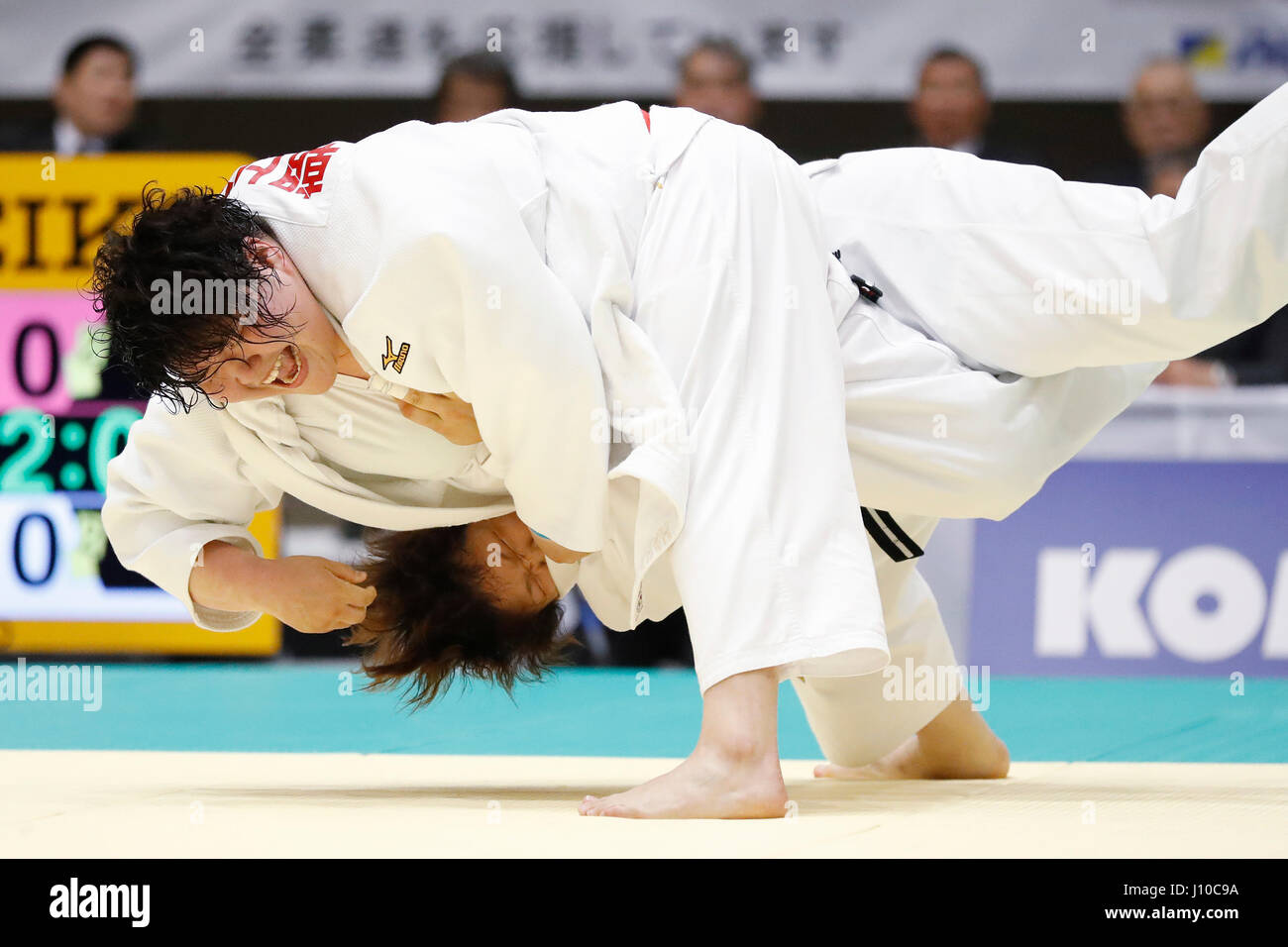 Yokohama Bunka Cultural Gymnasium, Kanagawa, Japan. 16th Apr, 2017. Sara Asahina, APRIL 16, 2017 ...