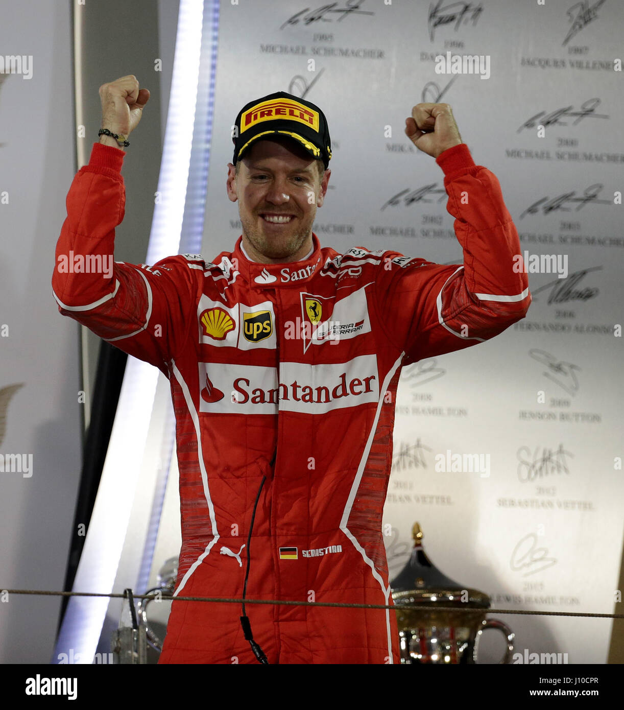 Sakhir, Bahrain. 16th April, 2017. FORMULA 1 GULF AIR BAHRAIN GRAND ...