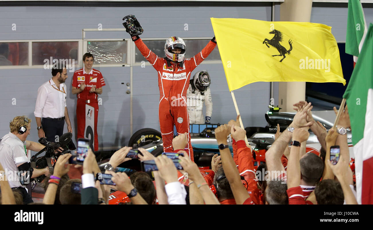 Sakhir, Bahrain. 16th April, 2017. FORMULA 1 GULF AIR BAHRAIN GRAND ...