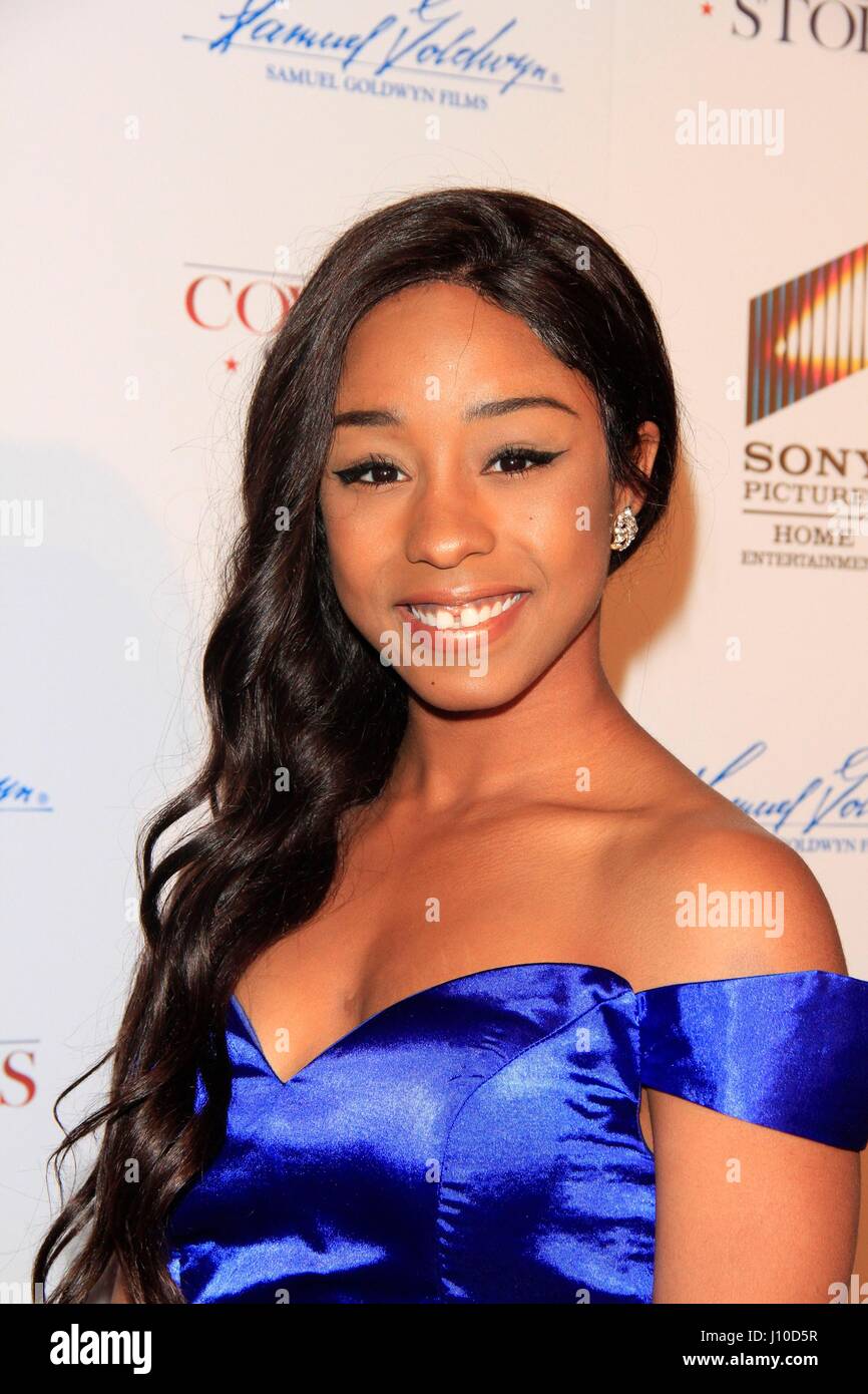 Los Angeles, CA, USA. 13th Apr, 2017. Quartay Denaya at arrivals for A ...