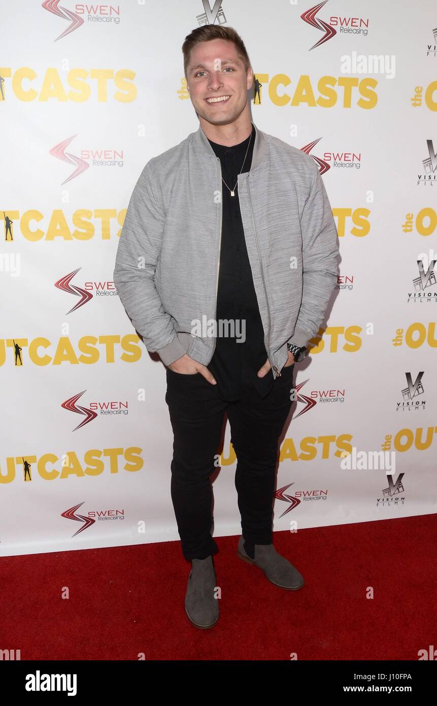 Los Angeles, CA, USA. 13th Apr, 2017. Brock Yurich at arrivals for The ...
