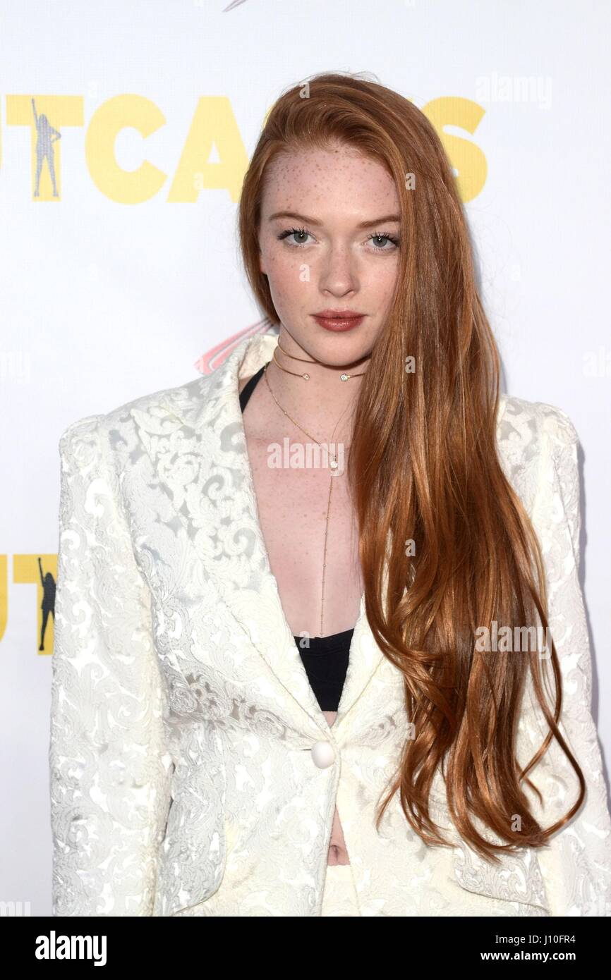 Los Angeles, CA, USA. 13th Apr, 2017. Larsen Thompson at arrivals for ...